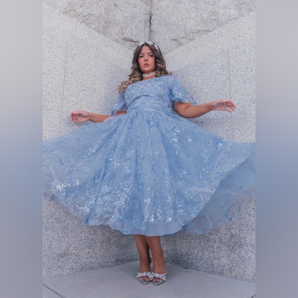 JessaKae | Dresses | Nwt Jessakae Elsa Dress In Blue | Poshmark